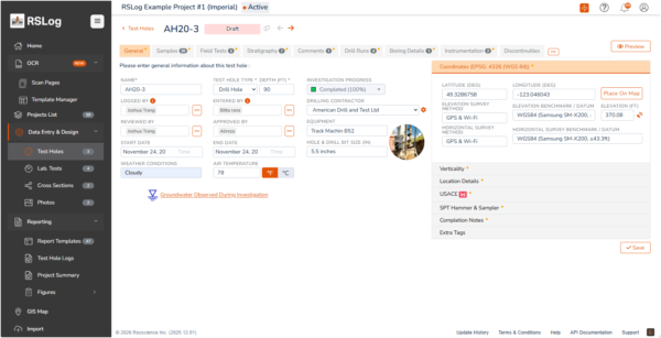 RSLog | Web-based Borehole Data Management